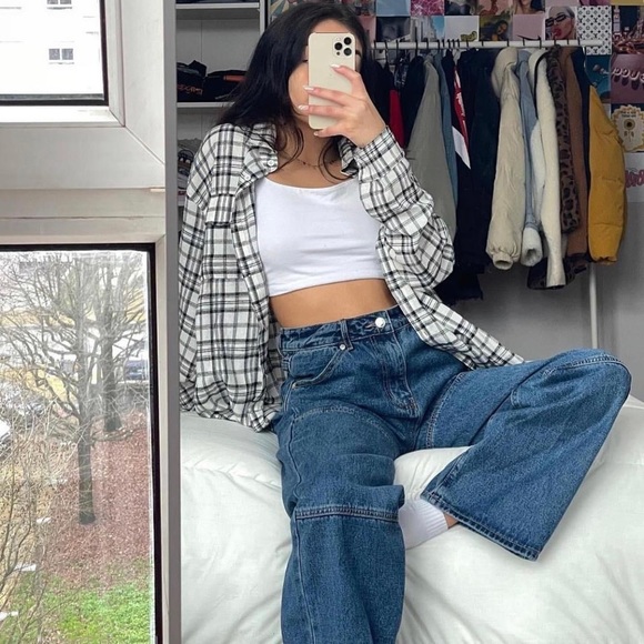 Adika | Jeans | Nwot Adika Baggz Seam Detailing Jeans Small | Poshmark